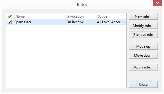 Organize Emails As They Come Into Your Inbox with Rules | eM Client